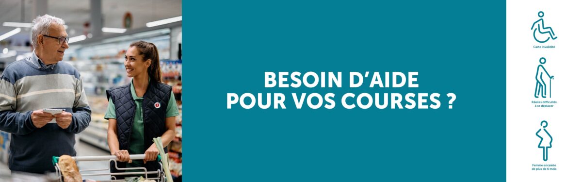 Aide aux courses – Hyper U Coeur Lozère